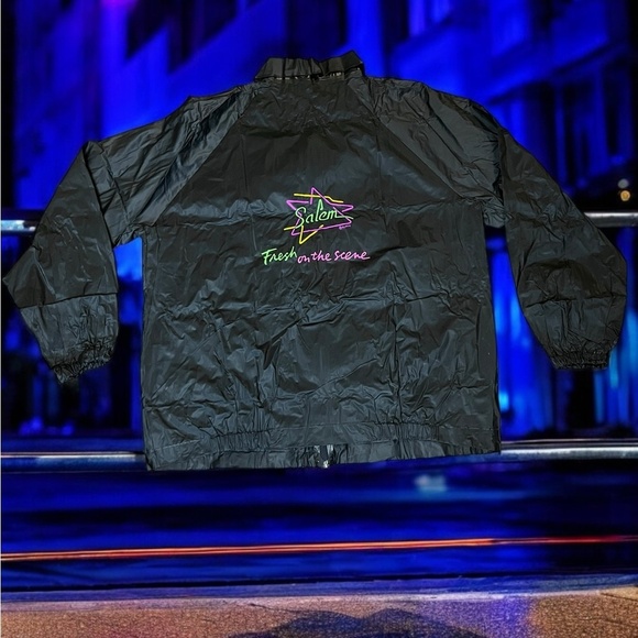 Jackets & Coats | New Never Worn Vintage Salem Cigarettes Blackneon ...